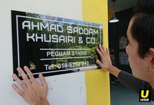 Signboard Senawang Seremban Negeri Sembilan - Ucetak